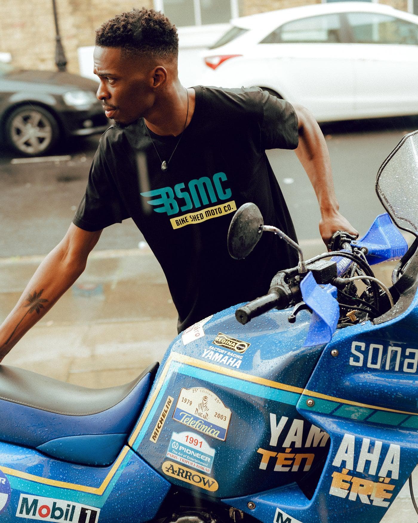 BSMC XT T Shirt - Black – Bike Shed Motorcycle Club